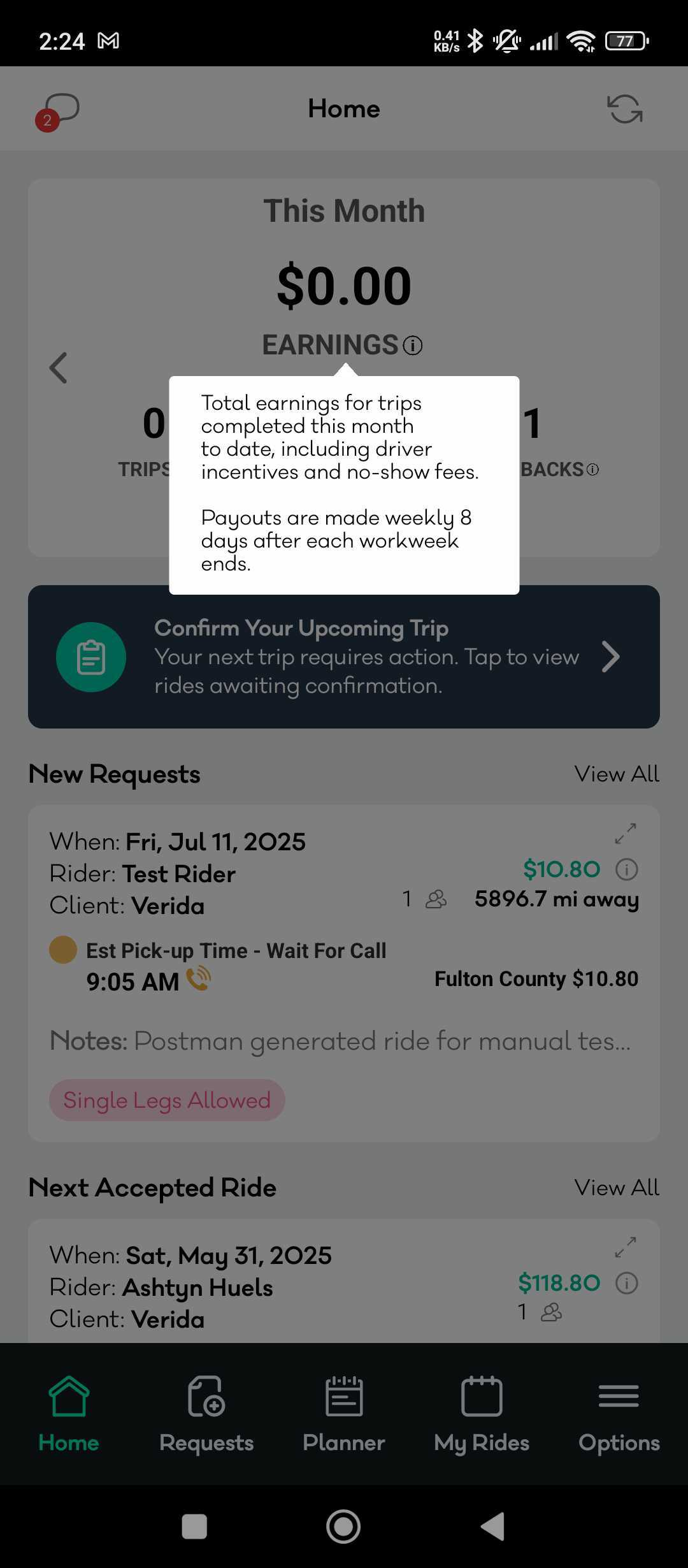 Wingz NEMT Driver App and Platform Updates – Wingz Help Center